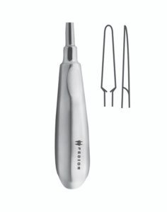 Dental Root Elevator Fig 2 Seldin - Lower 3rd Molars - Fedior®